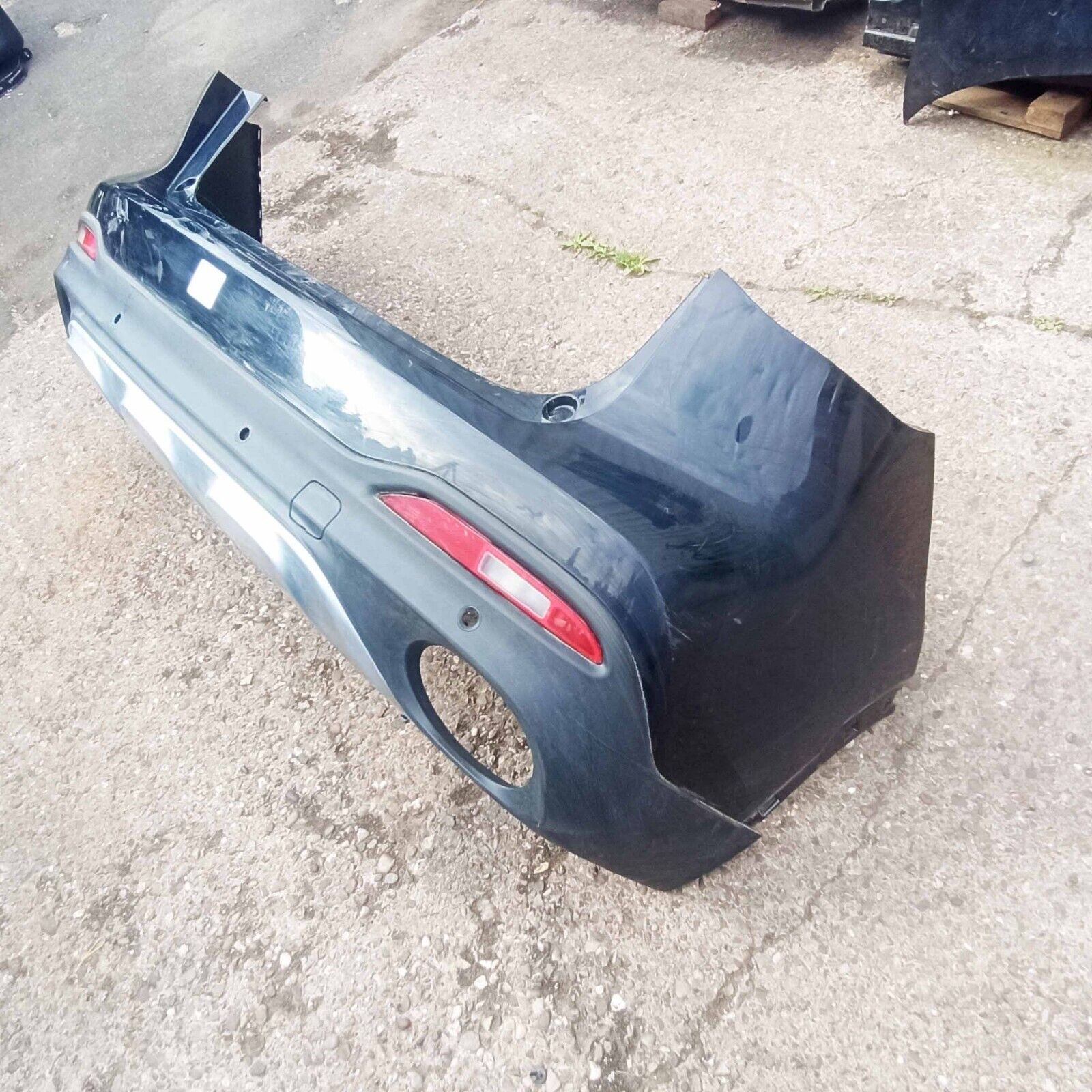 MG HS 2019-2023 Rear Bumper in Black 5PBC