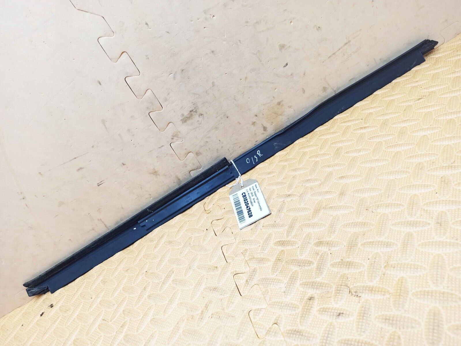 Mini Cooper F57 2019-2023 Rear Right Side Door Window Chrome Moulding Trim