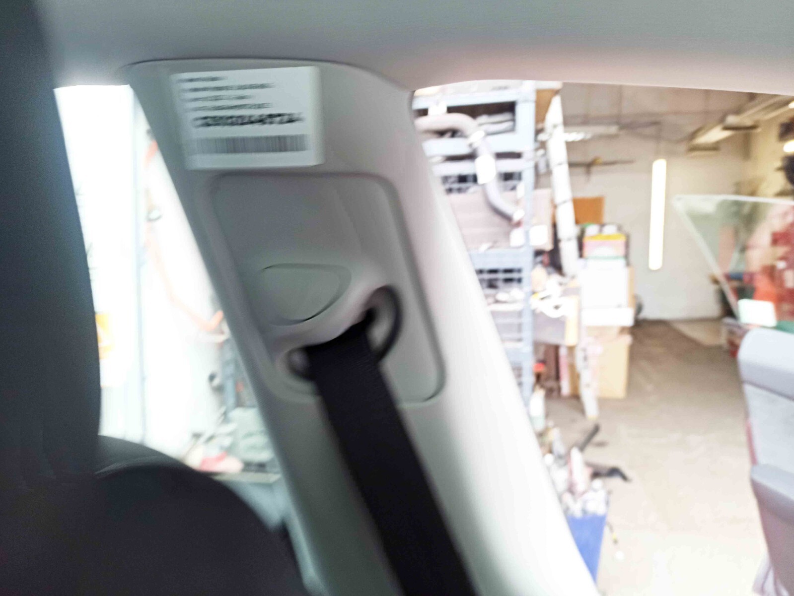 Tesla Model 3 Long Range AWD 2022-2025 Inner B-Pillar Upper Trim Left ...