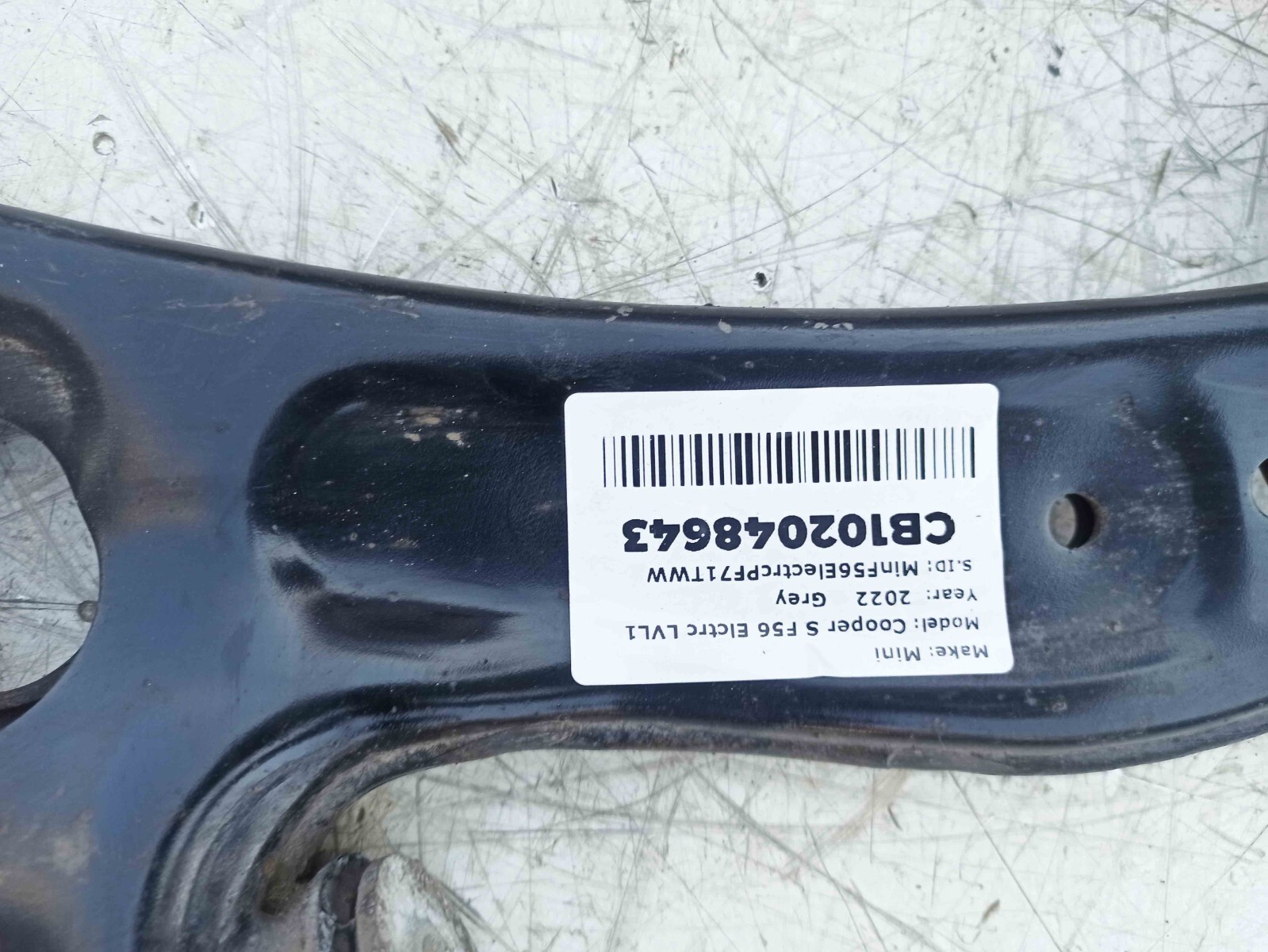 Mini Cooper F56 Electric 2019-2024 Front Wheel Lower Control Arm Right Side