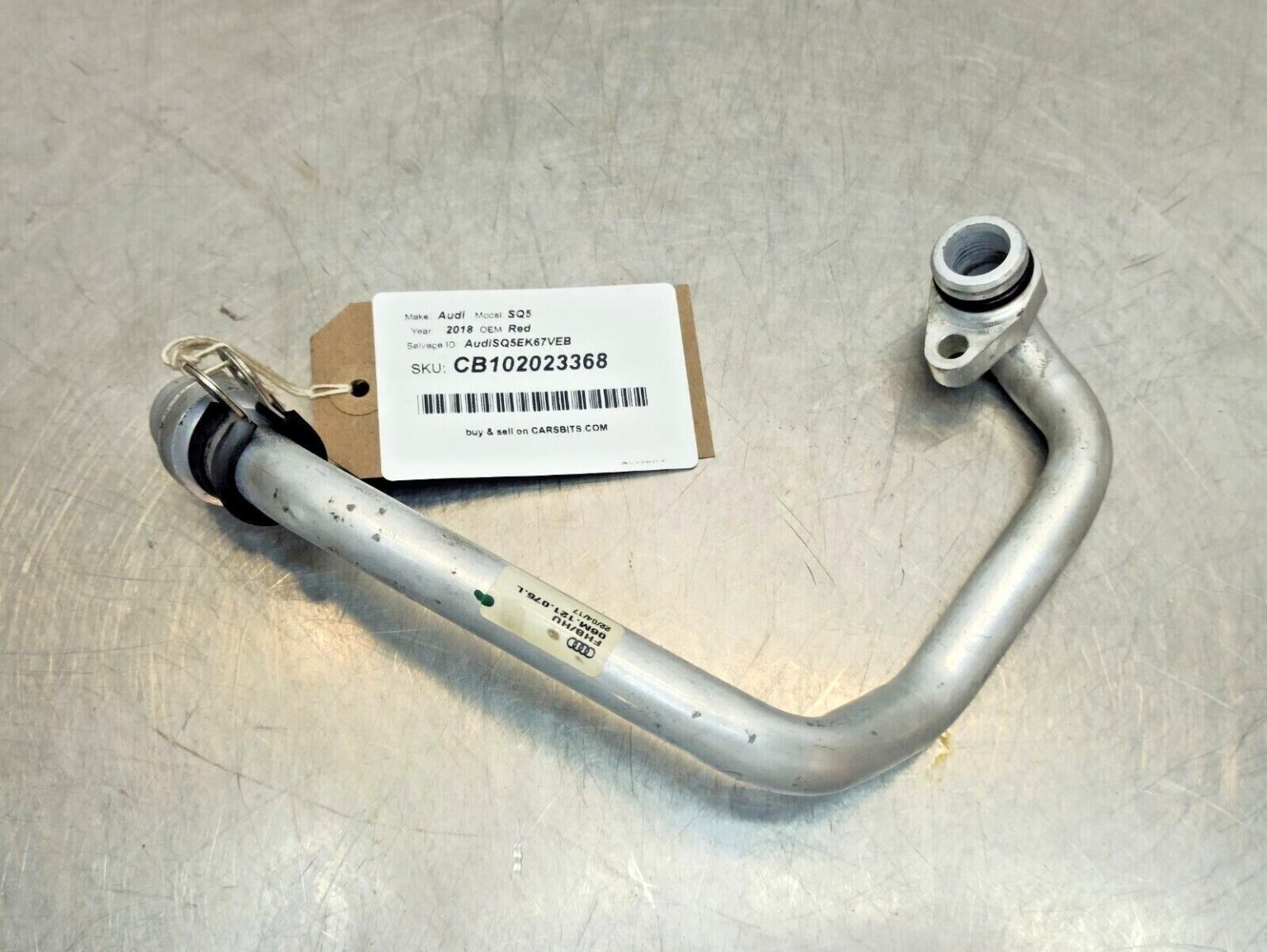 Audi SQ5 MK2 2017-2022 3.0 Petrol Coolant Hose Pipe Tube 06M121075L ...
