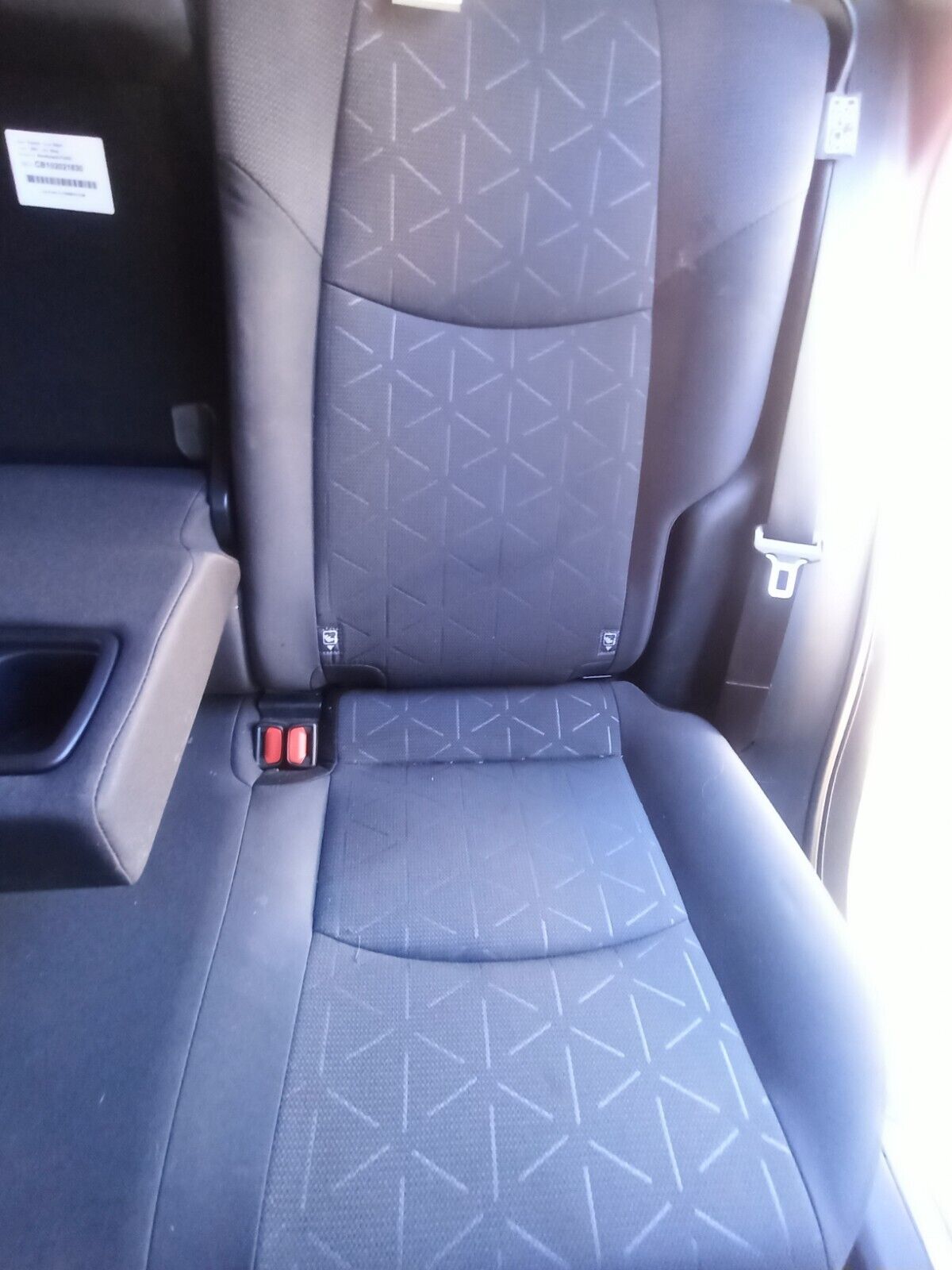 Toyota Rav4 MK5 Hybrid 2019-2024 Interior Rear Passenger Seat