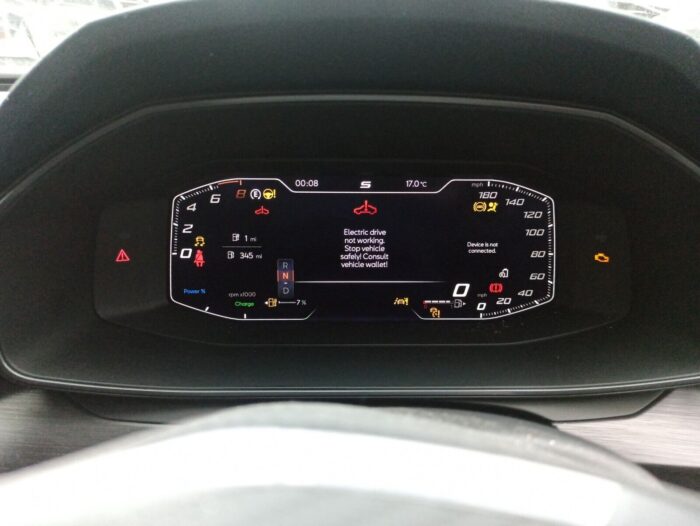 Cupra Formentor V2 eHybrid 2022 Digital Clock Speedo Instrument Cluster