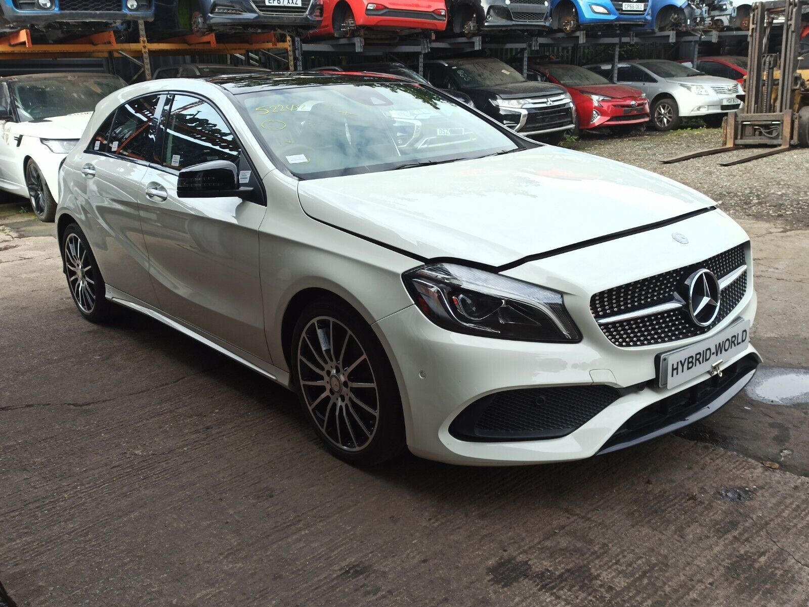 Mercedes Benz A200 W176 2.1 AMG Manual 13-18 Rear Tailgate Inner Trim Panel