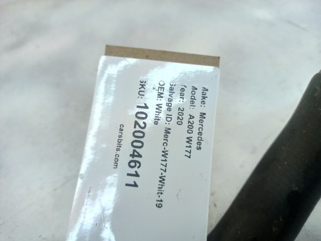 Buy Mercedes Benz A200 W177 White 1.3 Auto 2019-2021 Coolant Hose Pipe ...