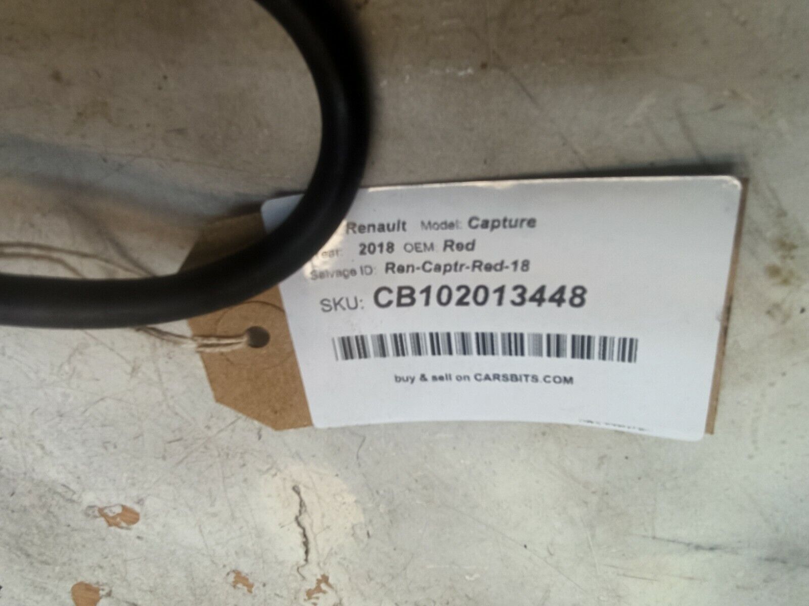 Renault Capture 2016-2021 898cc Petrol Coolant Water Pipe Hose - Image 5