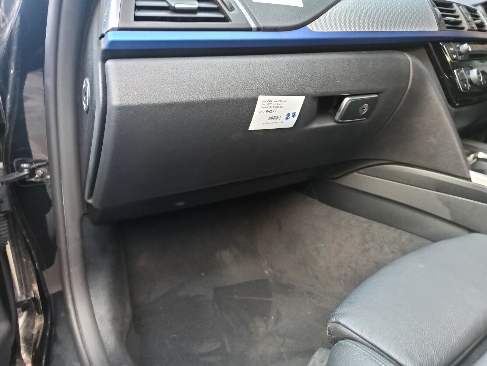 BMW F30 330E 2016-2018 Front Glove Box Passenger Side Front N/S/F