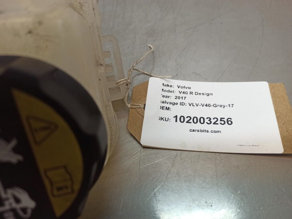 VOLVO V40 2016-2019 Expansion Coolant Tank Bottle 31338764