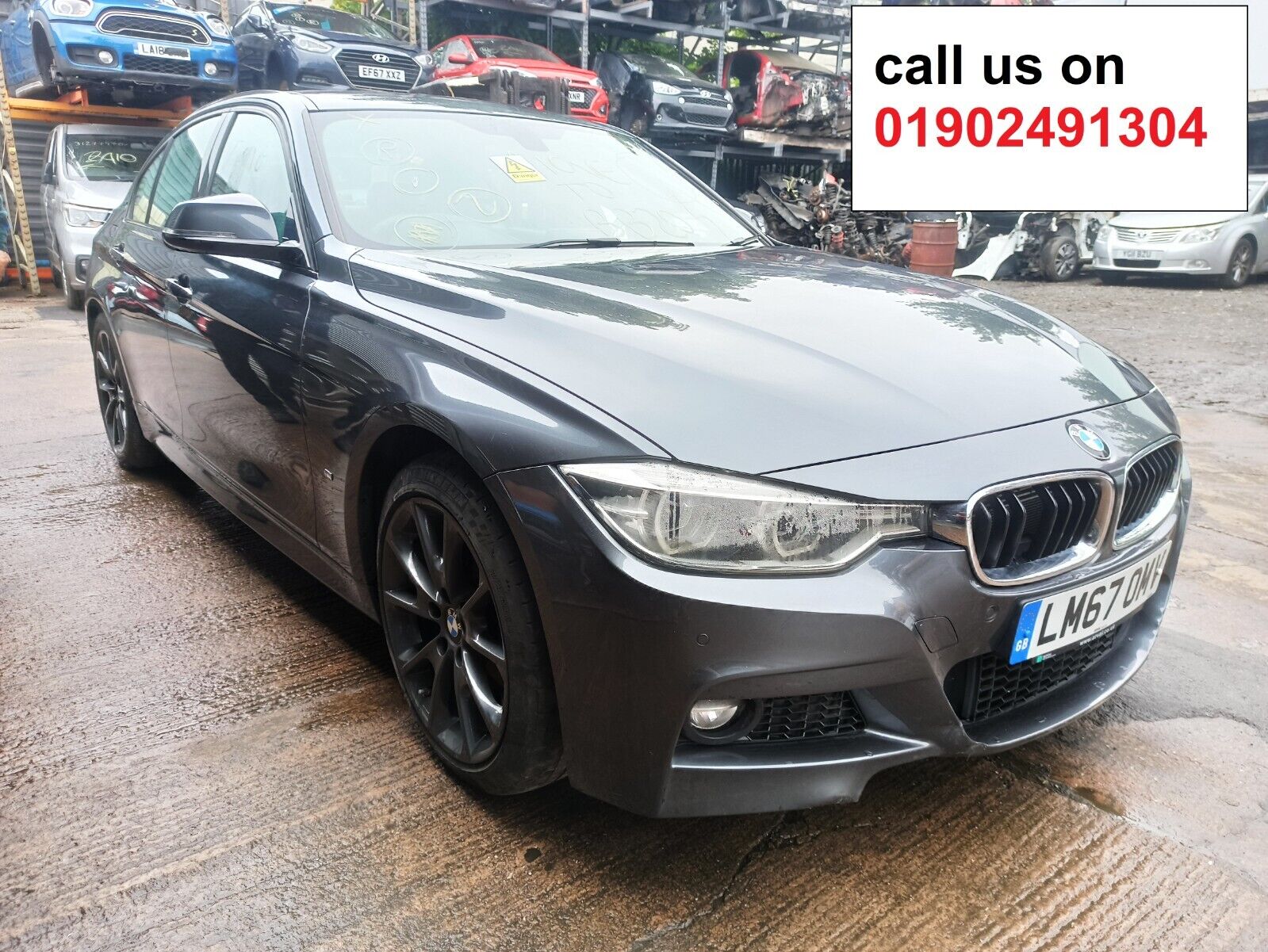 BMW F30 330E 2016-2018 2.0 Hybrid Petrol Engine Wiring Loom 8669730