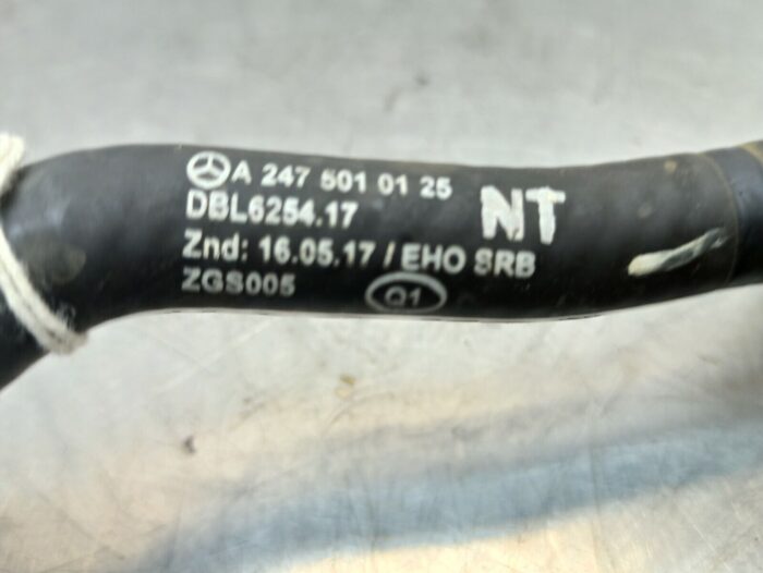 Mercedes Benz A Class W177 AMG 2019-2022 Coolant Hose Pipe A2475010125