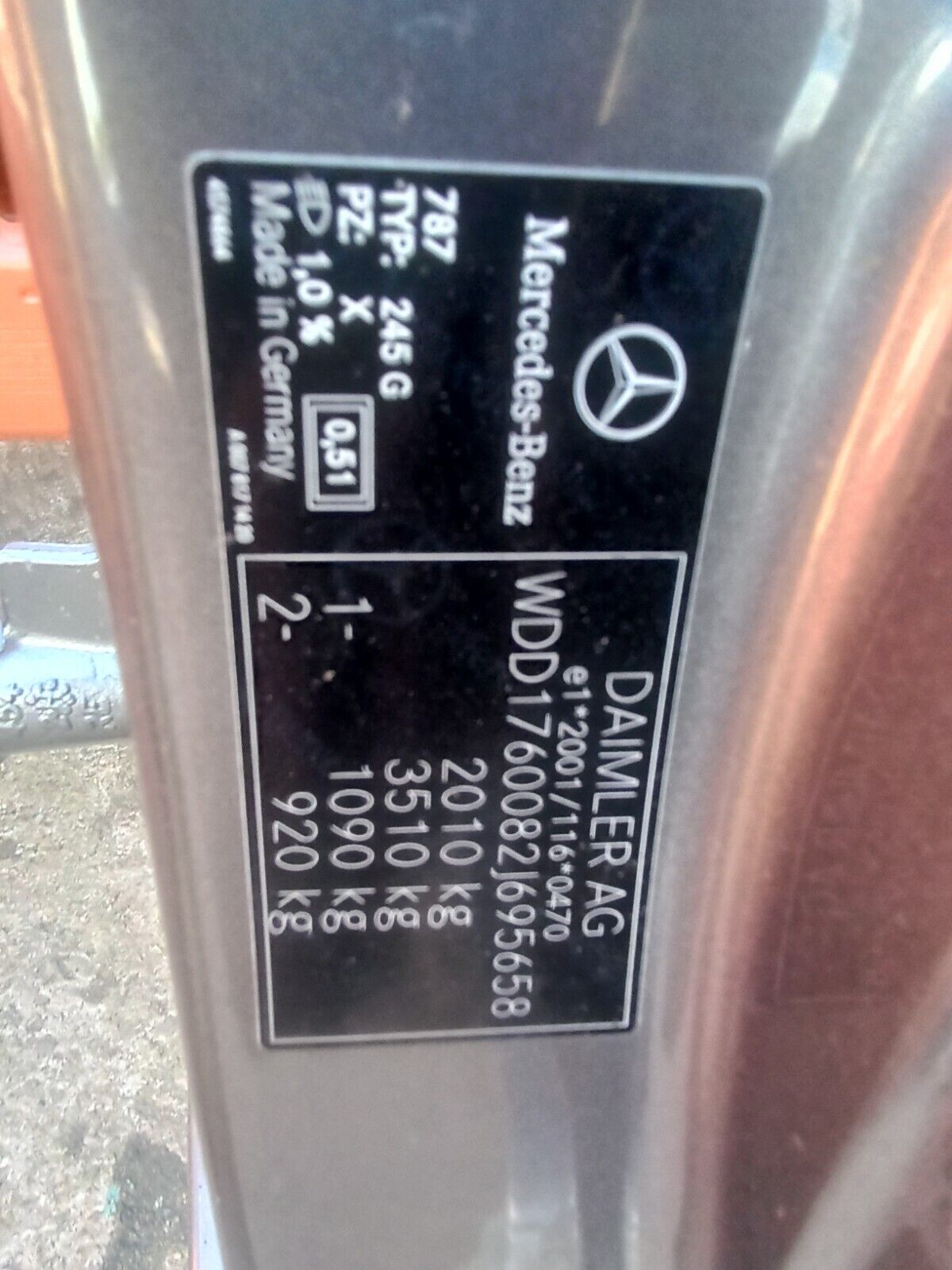 Mercedes Benz W176 2013-2018 Sill A B Post Flitch Chassis Leg Body Cut ...