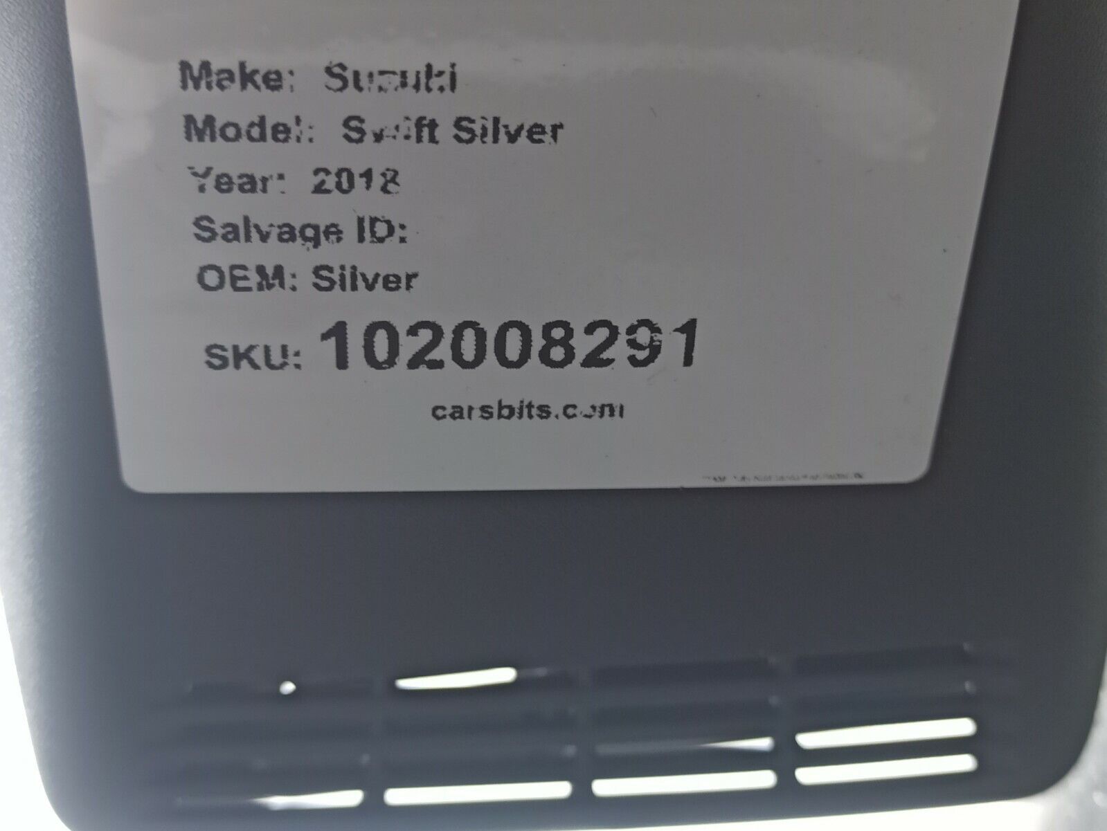 Suzuki Swift SZ5 2017-2021 Lane Assist Front Radar Camera 33991-52R03