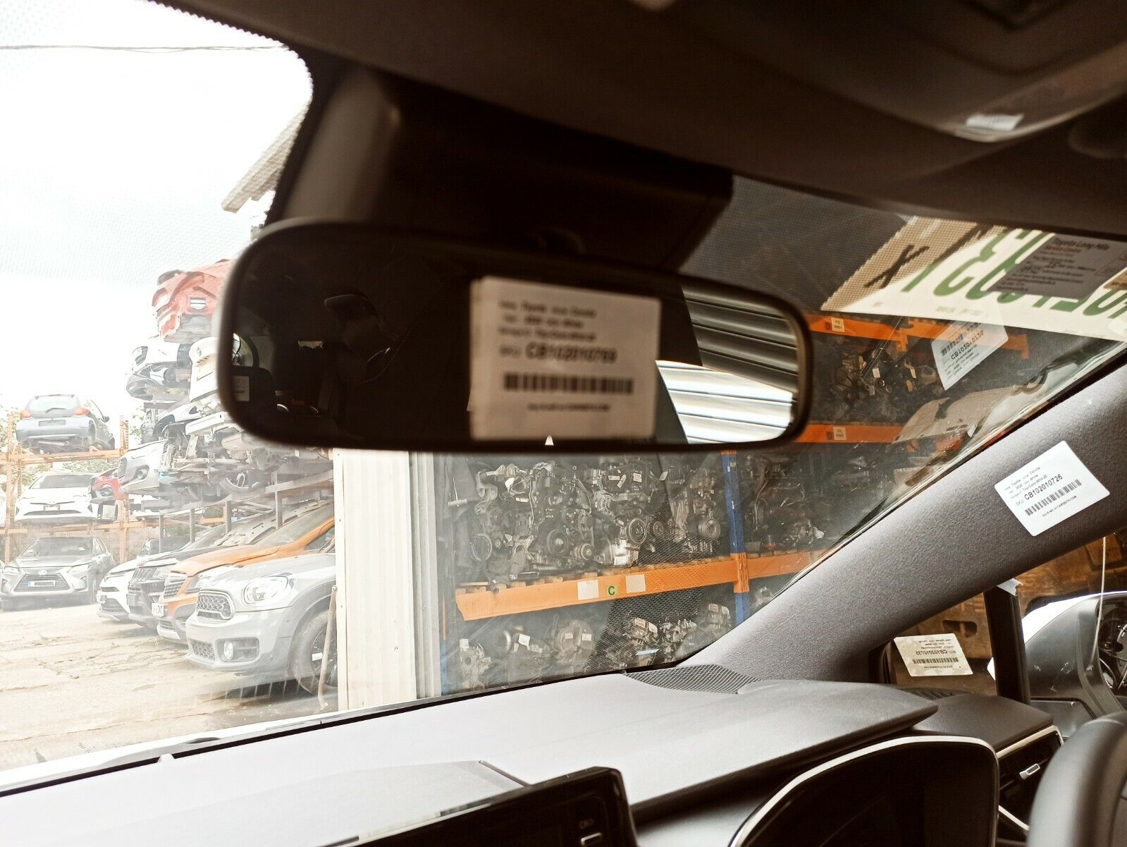 Toyota Corolla 2018-2025 Interior Rear View Mirror