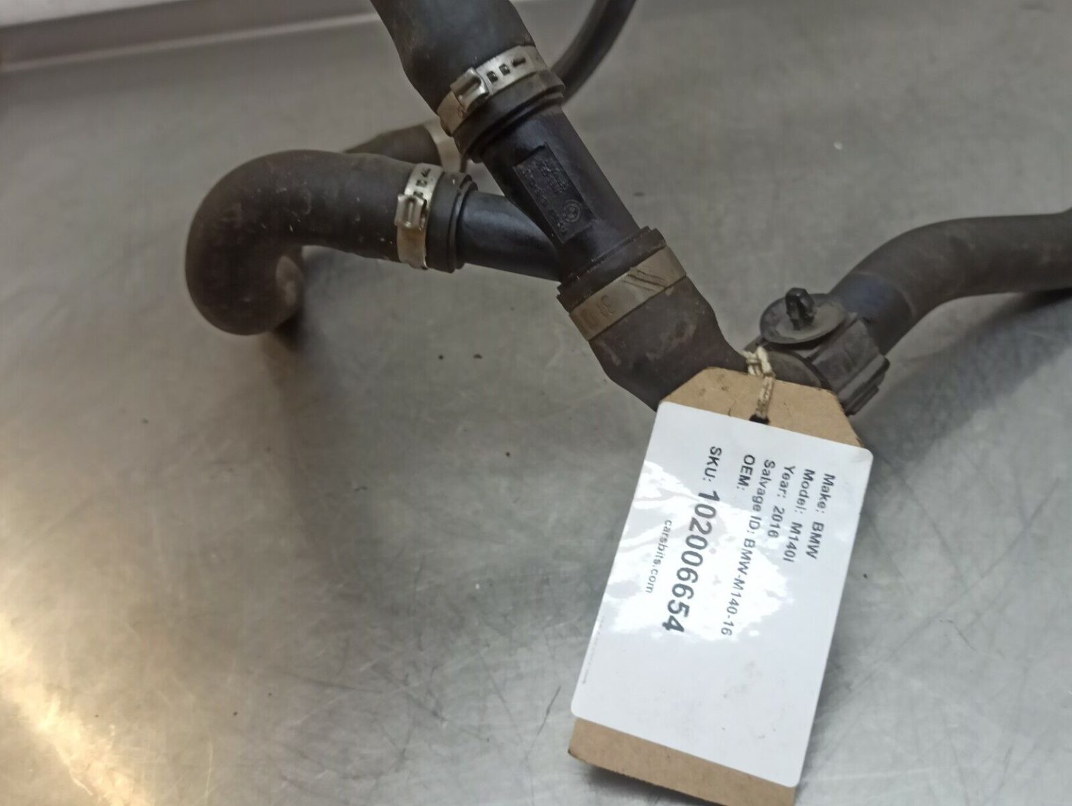 BMW F20 M140i 2016-2019 3.0 Petrol Water Coolant Pipe Hose 863428303 ...