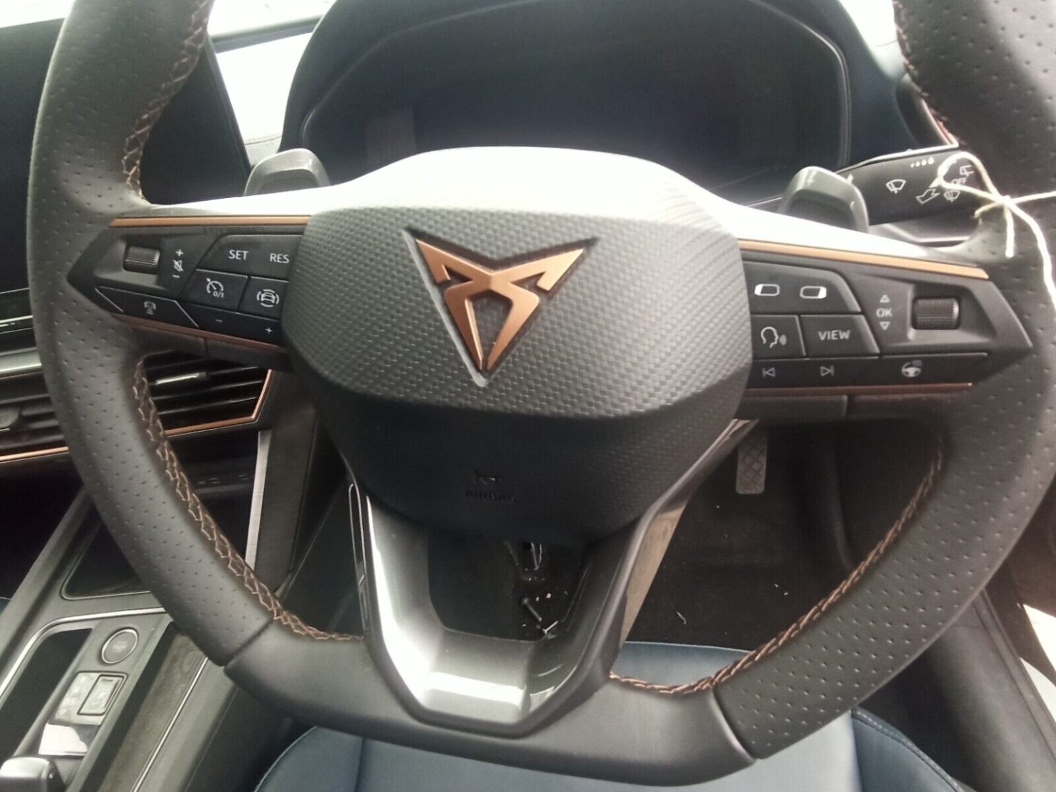 Cupra Formentor V2 eHybrid 2022 Front Multi function Steering Wheel