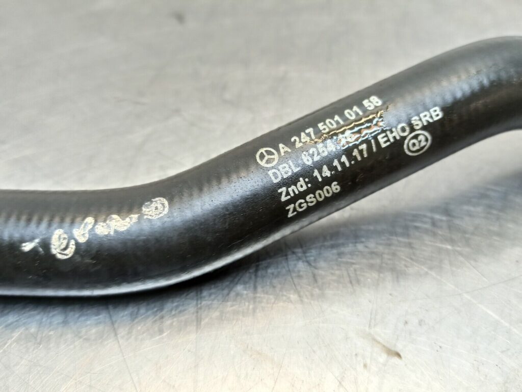 Mercedes Benz A Class W177 AMG 2019-2022 Coolant Hose Pipe A2475010158