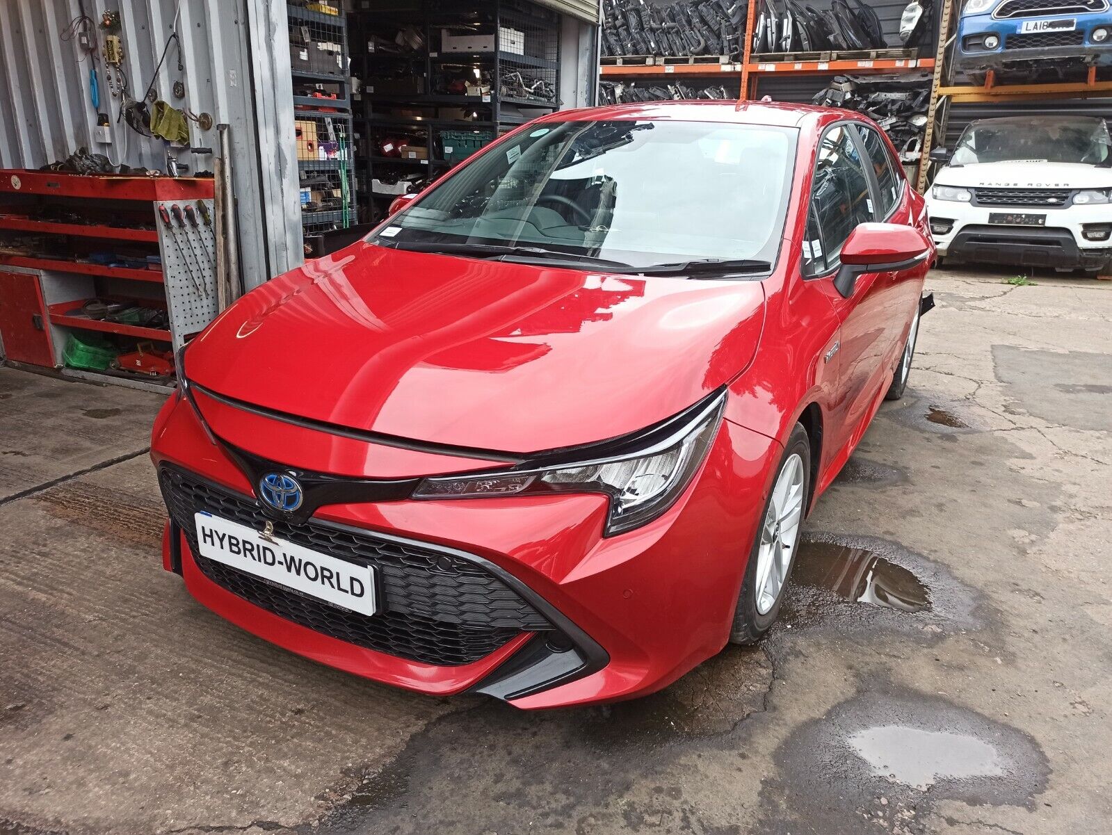 Toyota Corolla 2018-2025 1.8 Hybrid Petrol 3U5 Red Side Skirt N/S
