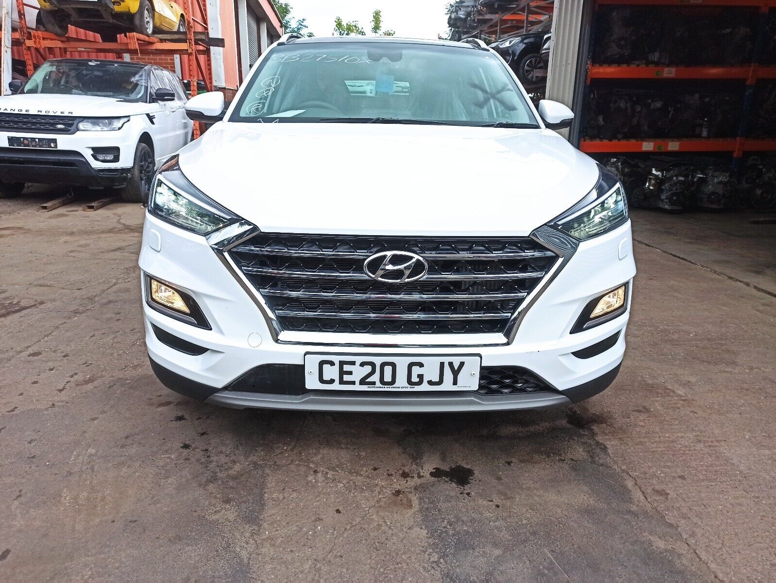 1 Wheel Nut 2020 Hyundai Tucson 2.0 Diesel Hybrid Auto White PYW Breaking