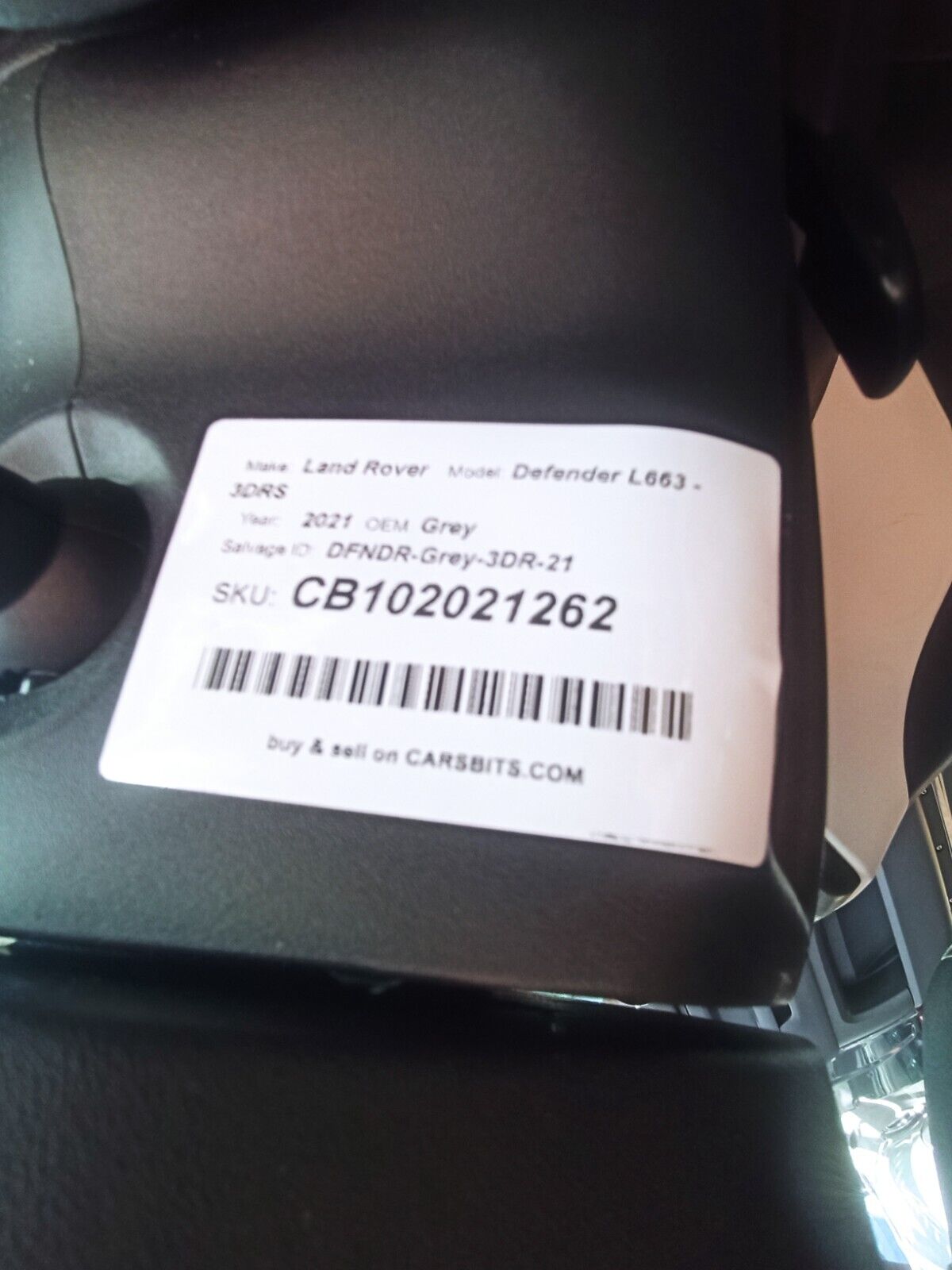 Land Rover Defender L663 19-22 3.0 Diesel Steering Lower Column Trim