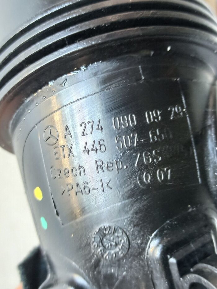 Mercedes Benz W205 C350 14-19 2.0 Hybrid Petrol Air Intake Pipe A2740900929