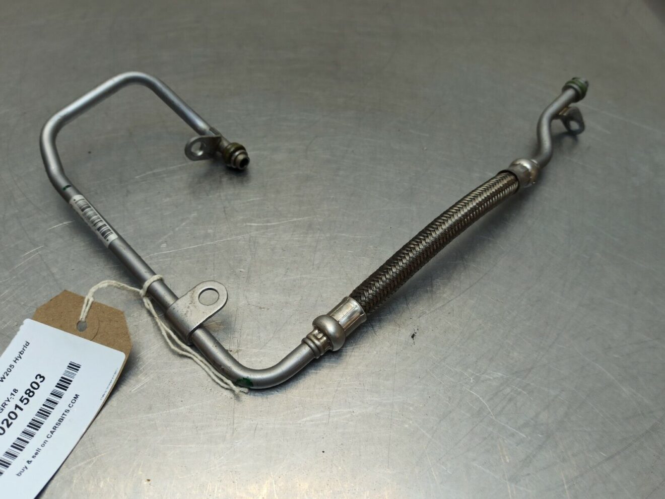 Mercedes Benz W205 C350 14-19 2.0 Petrol Hybrid Turbocharger Oil Pipe ...