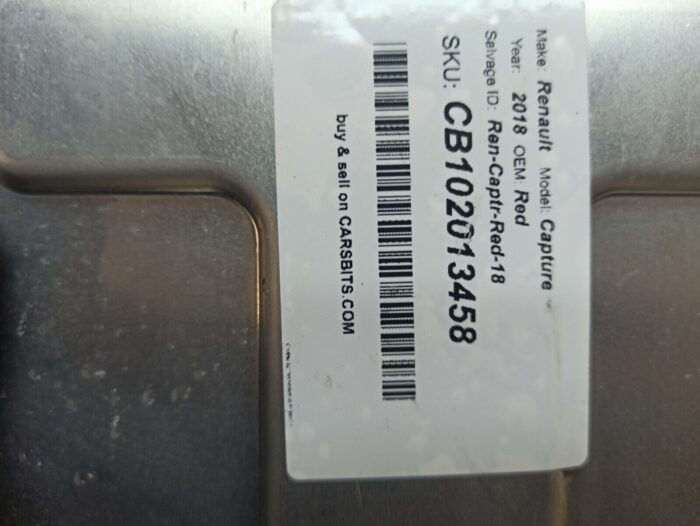 Renault Capture 2016-2021 1.0 Petrol Engine Control Unit ECU A2C11927100