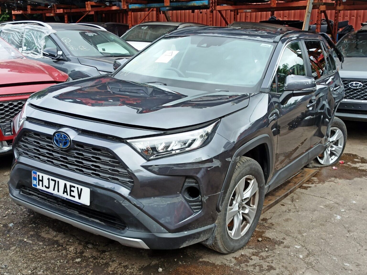 Toyota Rav4 MK5 Hybrid 2019-2024 2.5 Petrol Auto A25V Bare Engine 17K Miles