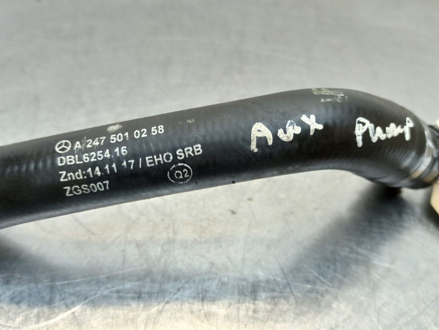 Mercedes Benz A Class W177 AMG 2019-2022 Coolant Hose Pipe A2475010258 ...