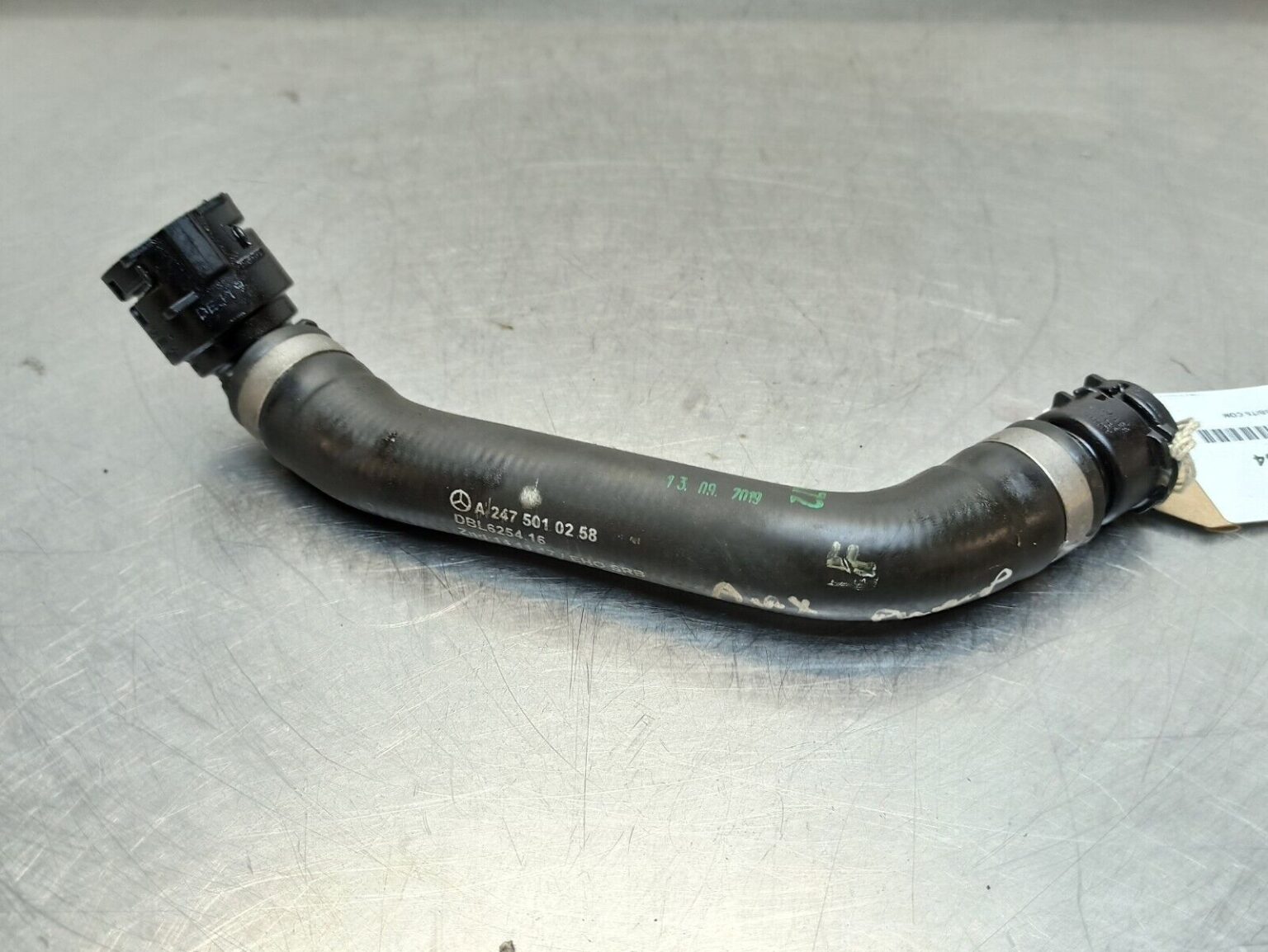 Mercedes Benz A Class W177 AMG 2019-2022 Coolant Hose Pipe A2475010258