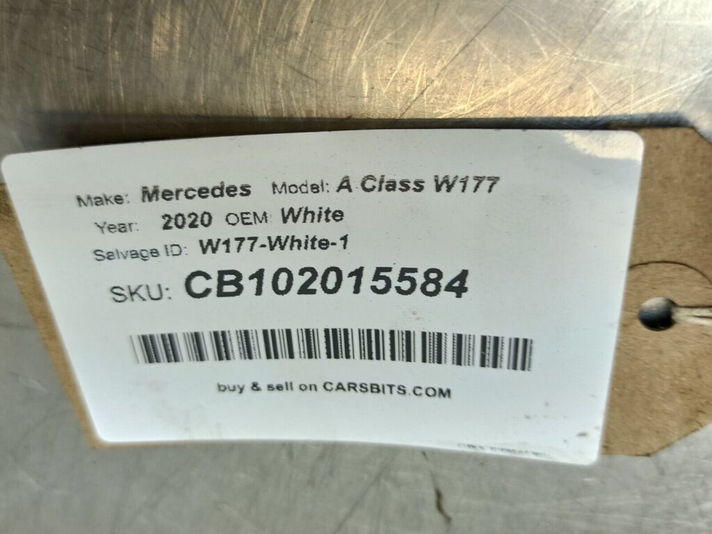 Mercedes Benz A Class W177 AMG 2019-2022 Coolant Hose Pipe A2475010258