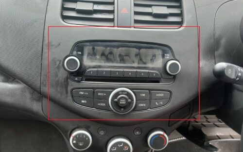 Chevrolet Spark 2009-2014 Central Console Radio Stereo Player