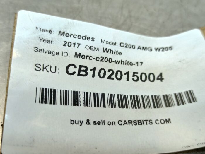 MERCEDES-BENZ 2014-2020 C200 W205 Fuel Pump Control Module Unit A0009002414