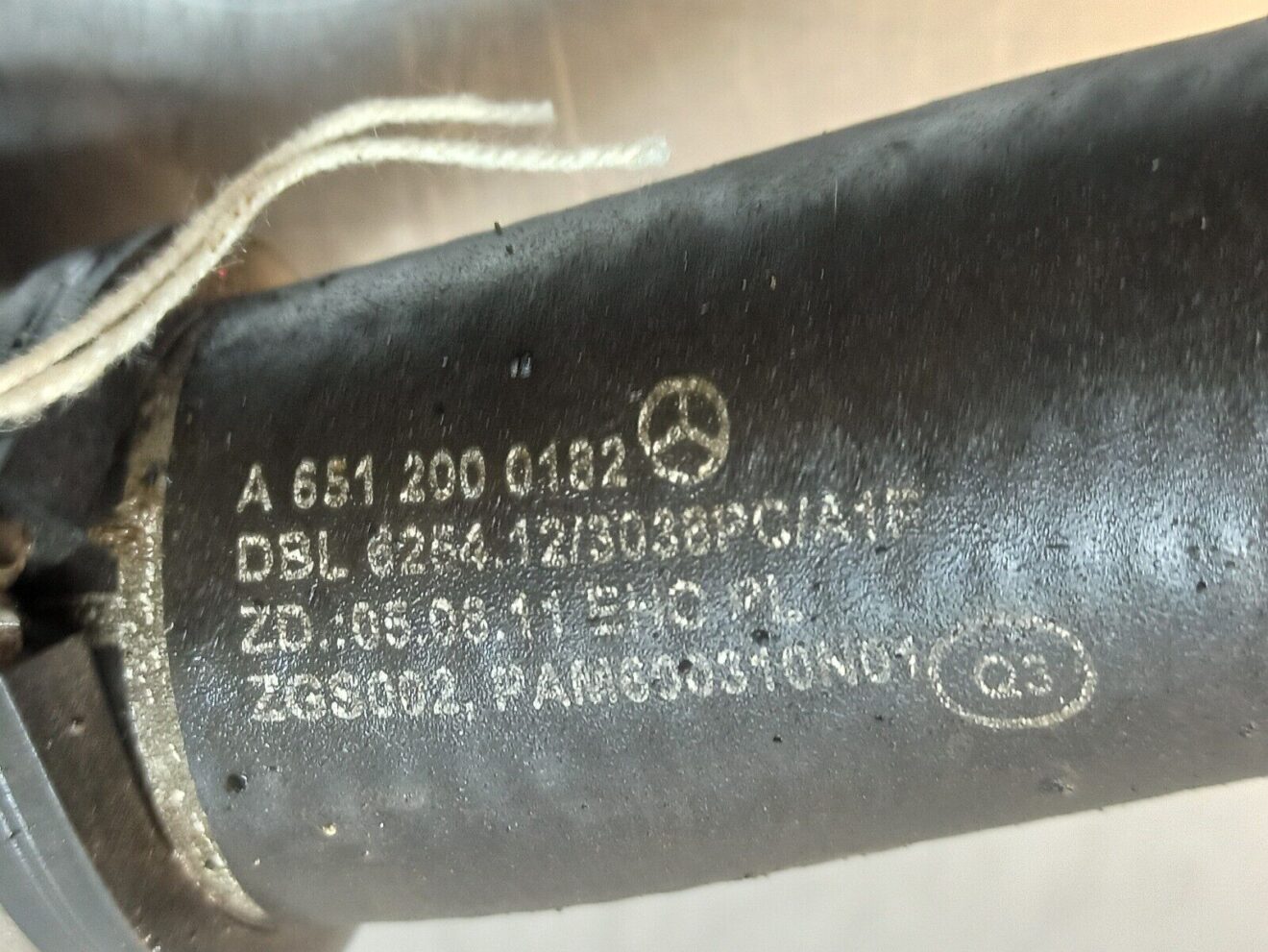 Mercedes Benz A200 W176 2013-2018 Radiator Water Coolant Pipe A6512000182