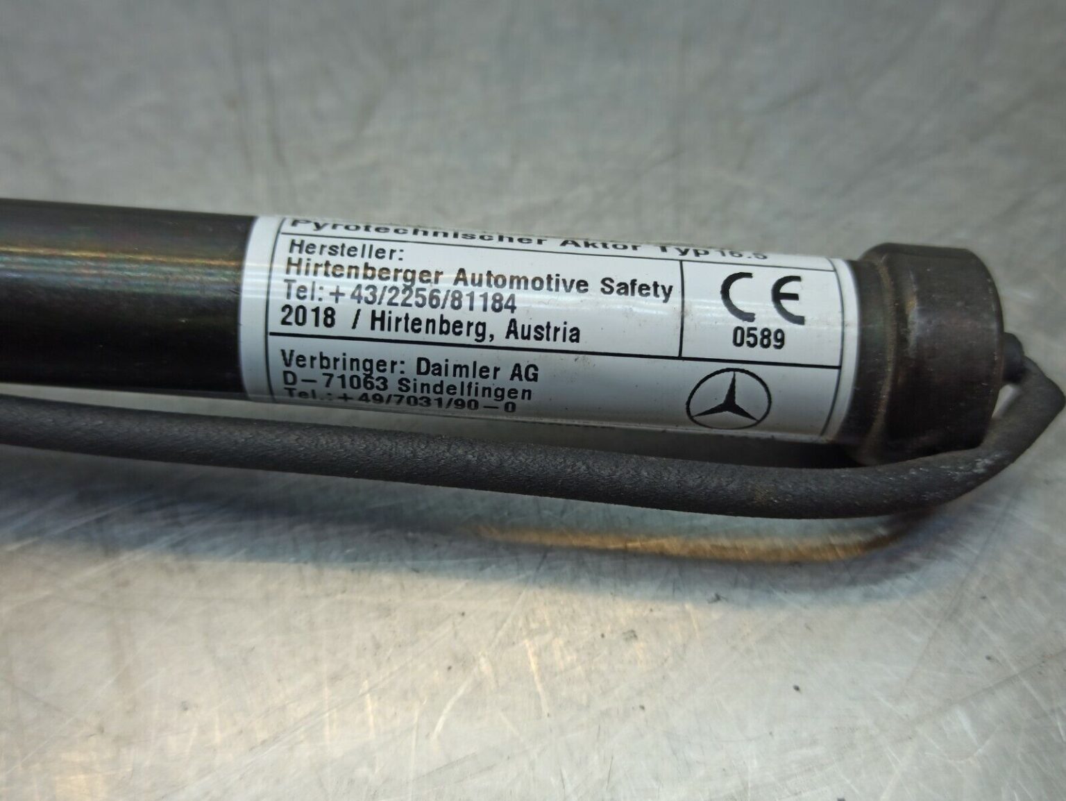 Mercedes Benz A200 W177 2019-2021 Front Bonnet Actuator O/S A1779062301