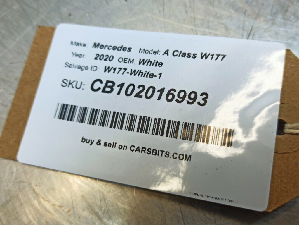 Mercedes Benz A200 W177 2019-2021 Front Bonnet Actuator O/S A1779062301