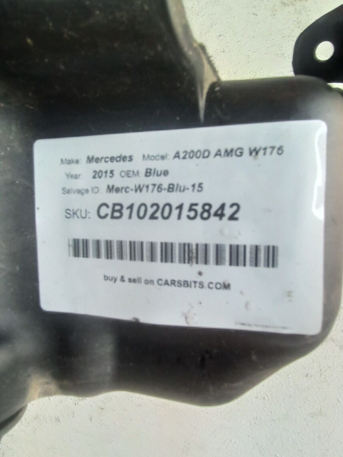 Mercedes Benz A Class W176 2.1 AMG 13-18 Washer Bottle A2468690220