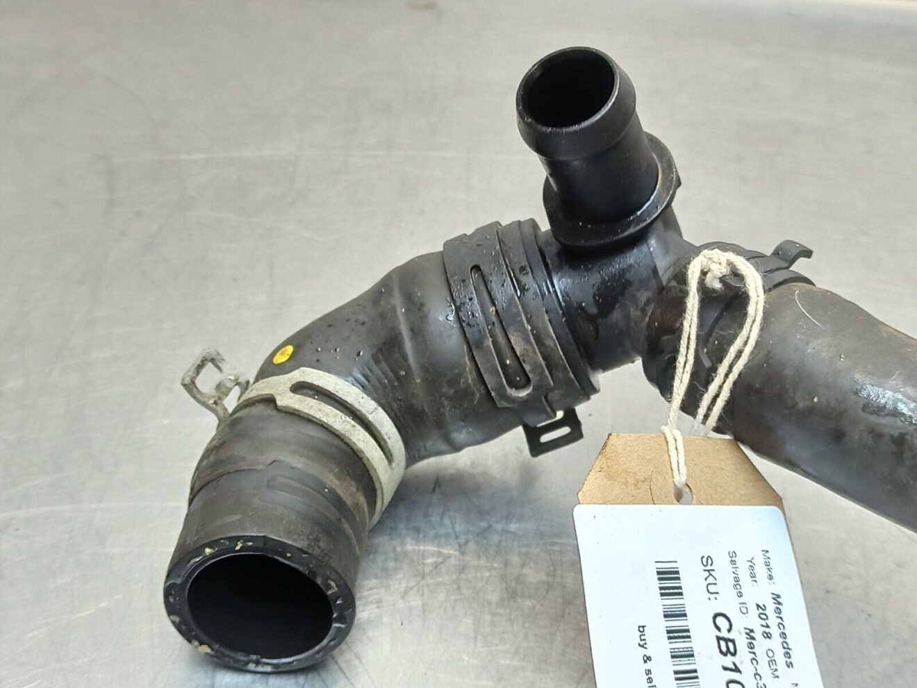 Mercedes Benz W205 C350 14-19 Engine Water Coolant Hose Pipe ...