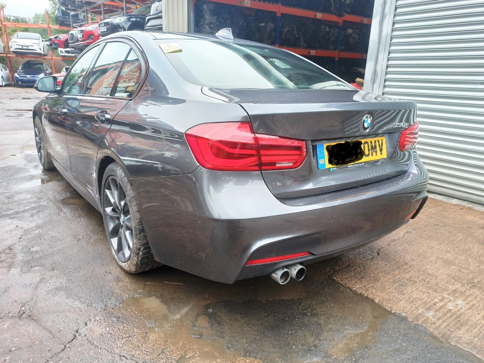 BMW 3 Series F30 330E 2016-2018 Boot Lid Tailgate Seal Rubber Frame