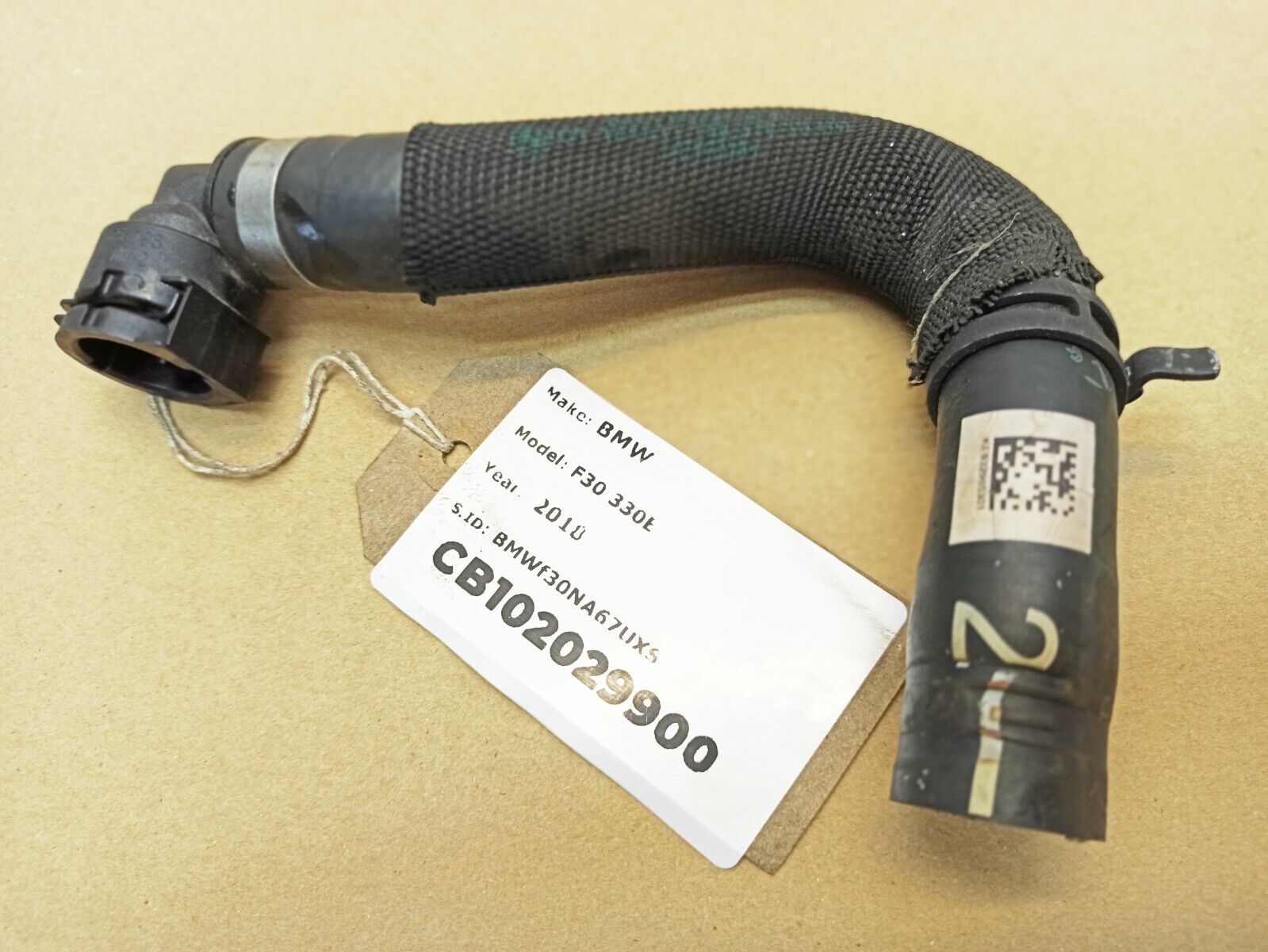 BMW F30 330e 2016-2018 Water Coolant Hose Pipe 9329653-01