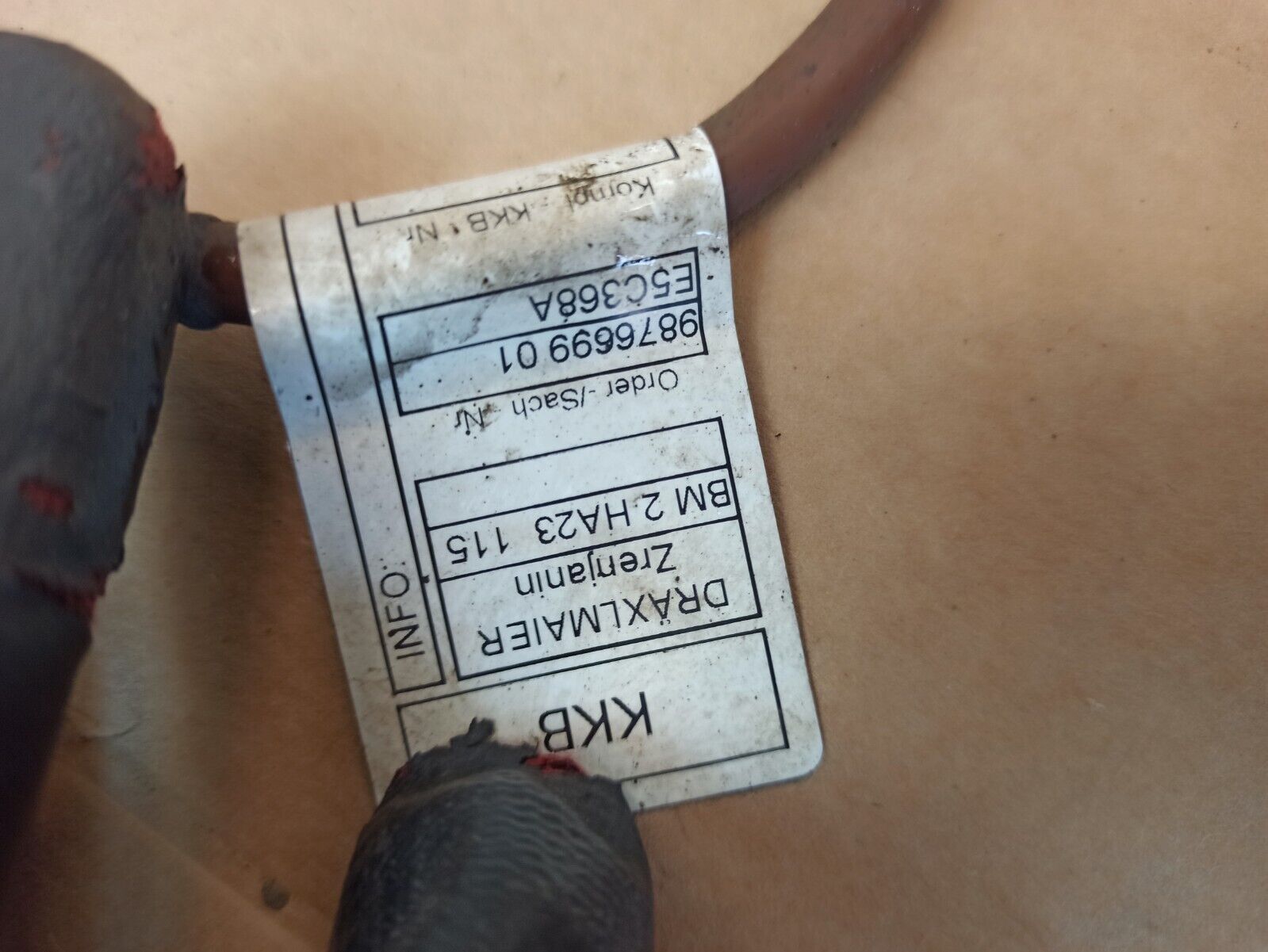 BMW F40 1 Series 2019-2023 Steering Rack Wiring Loom 9876699