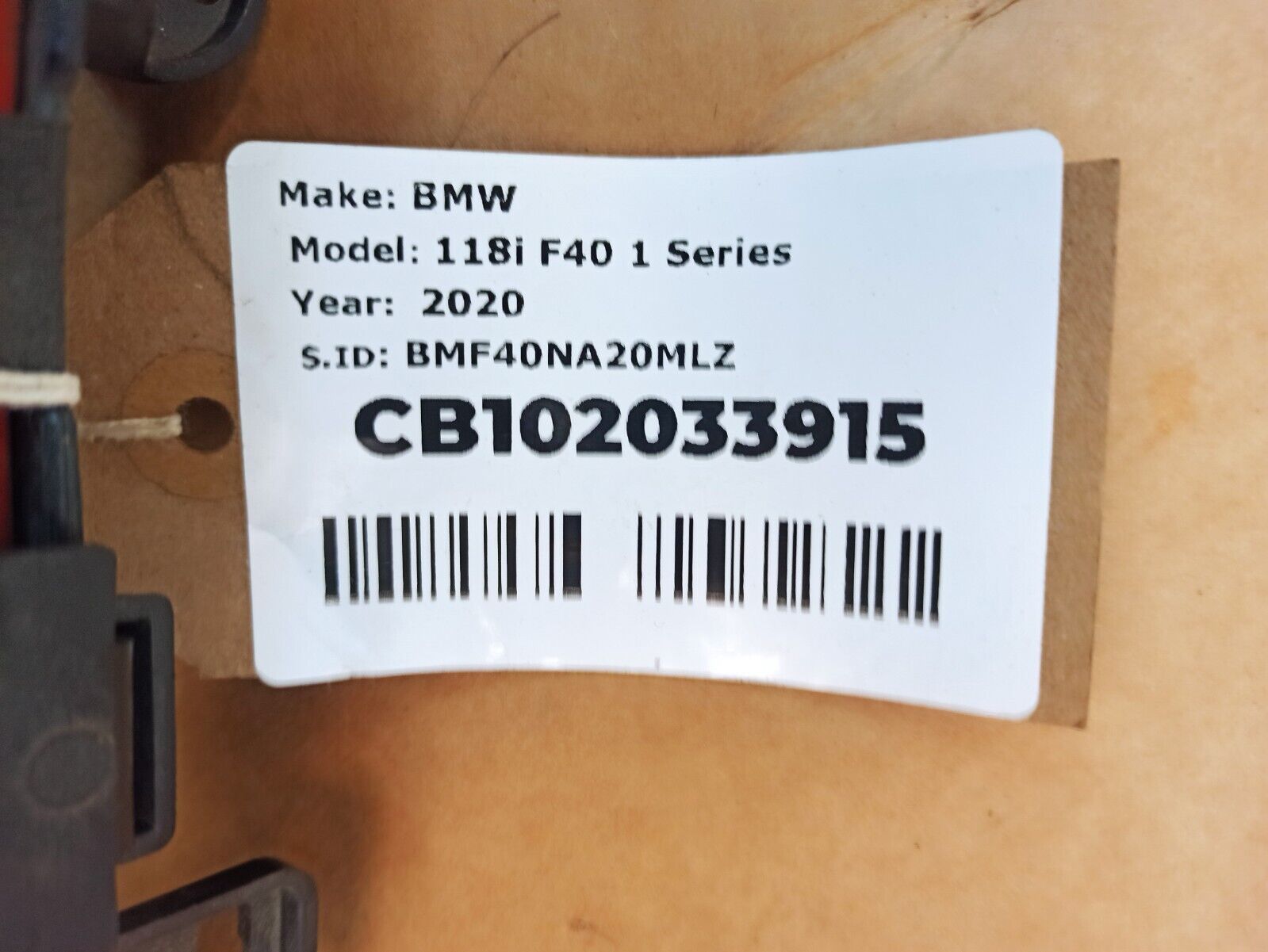 BMW F40 1 Series 2019-2023 Steering Rack Wiring Loom 9876699