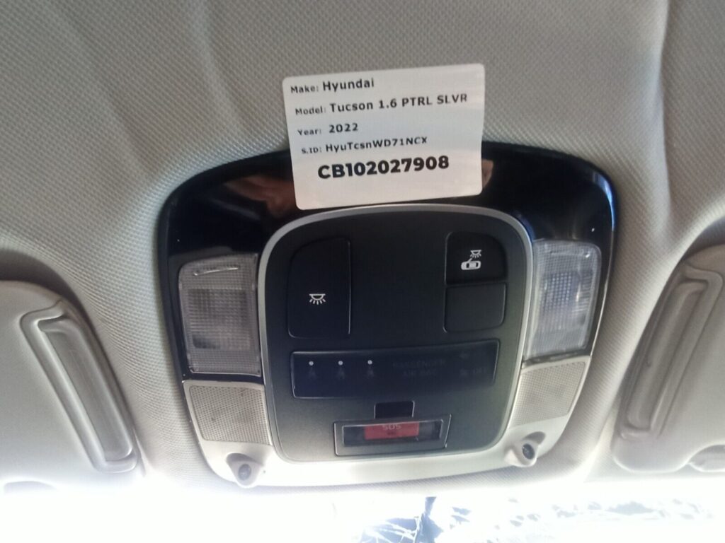 Hyundai Tucson MK4 2021-2023 Overhead SOS Module Interior Roof Reading ...
