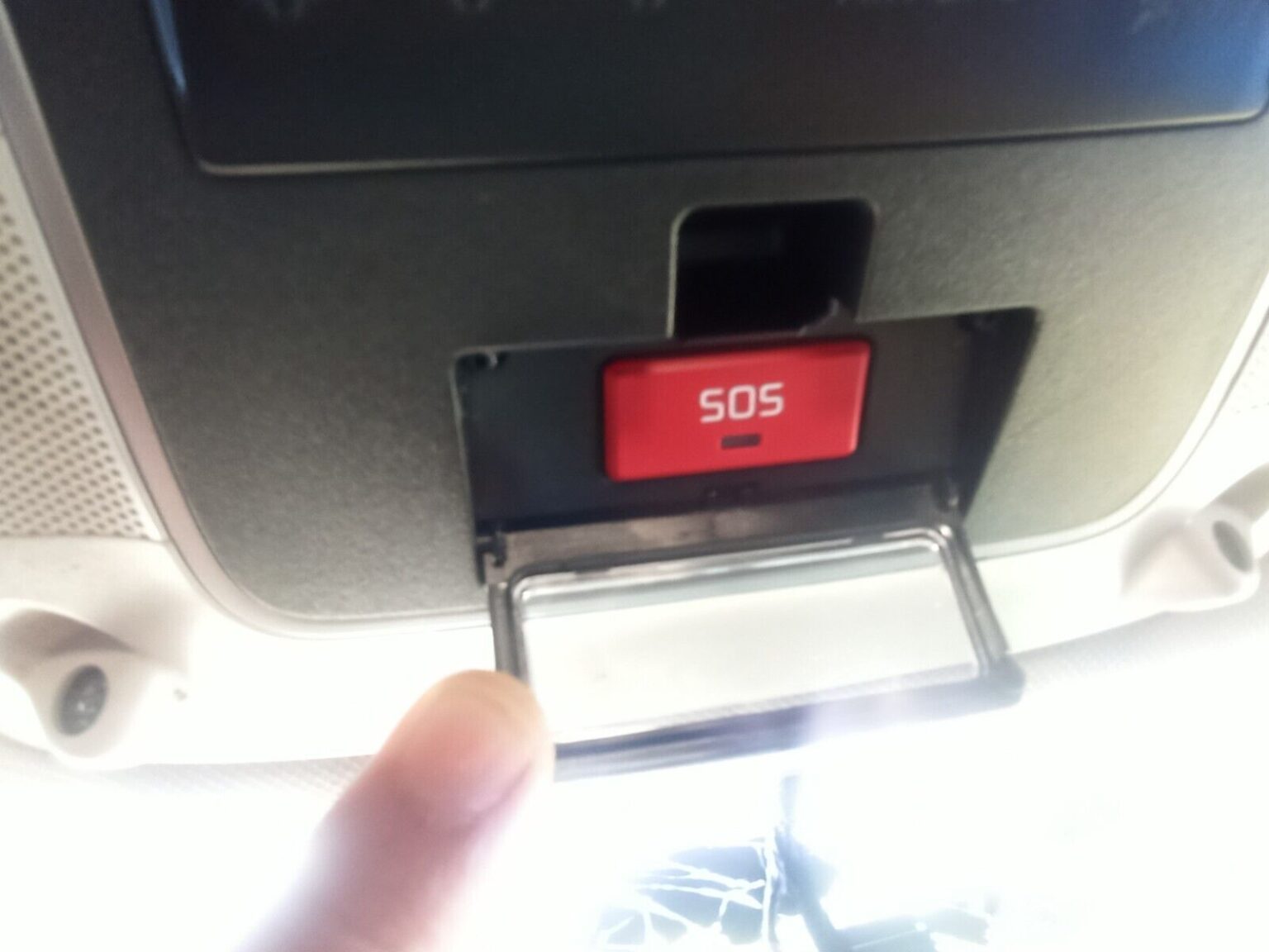 Hyundai Tucson MK4 2021-2023 Overhead SOS Module Interior Roof Reading ...