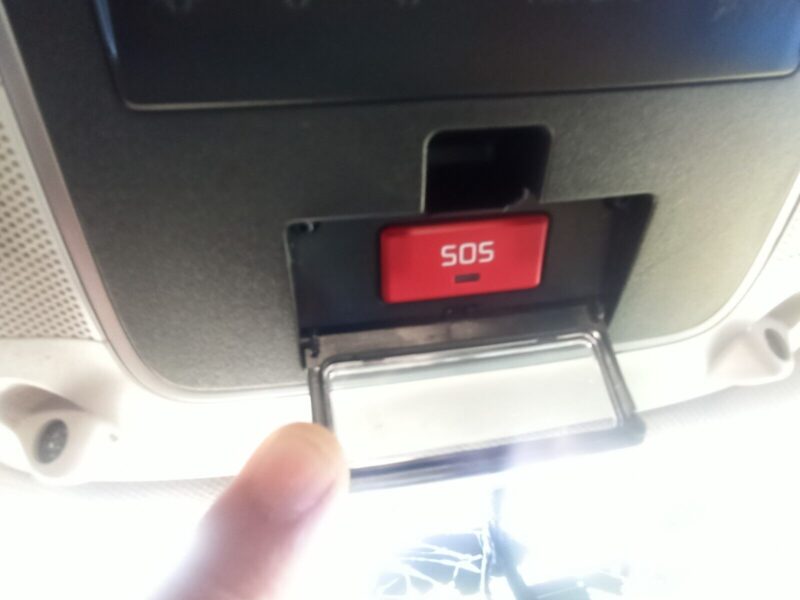 Hyundai Tucson MK4 2021-2023 Overhead SOS Module Interior Roof Reading ...