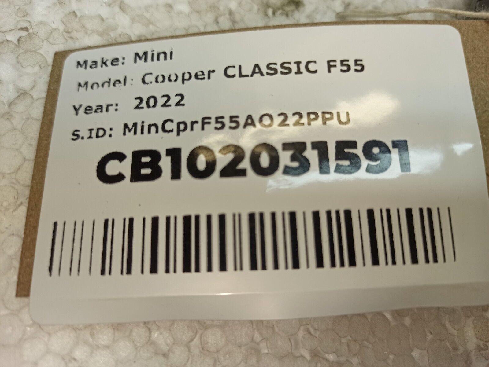 Mini Cooper F55 2020-2023 Climate Control Heater Module 9874187-01