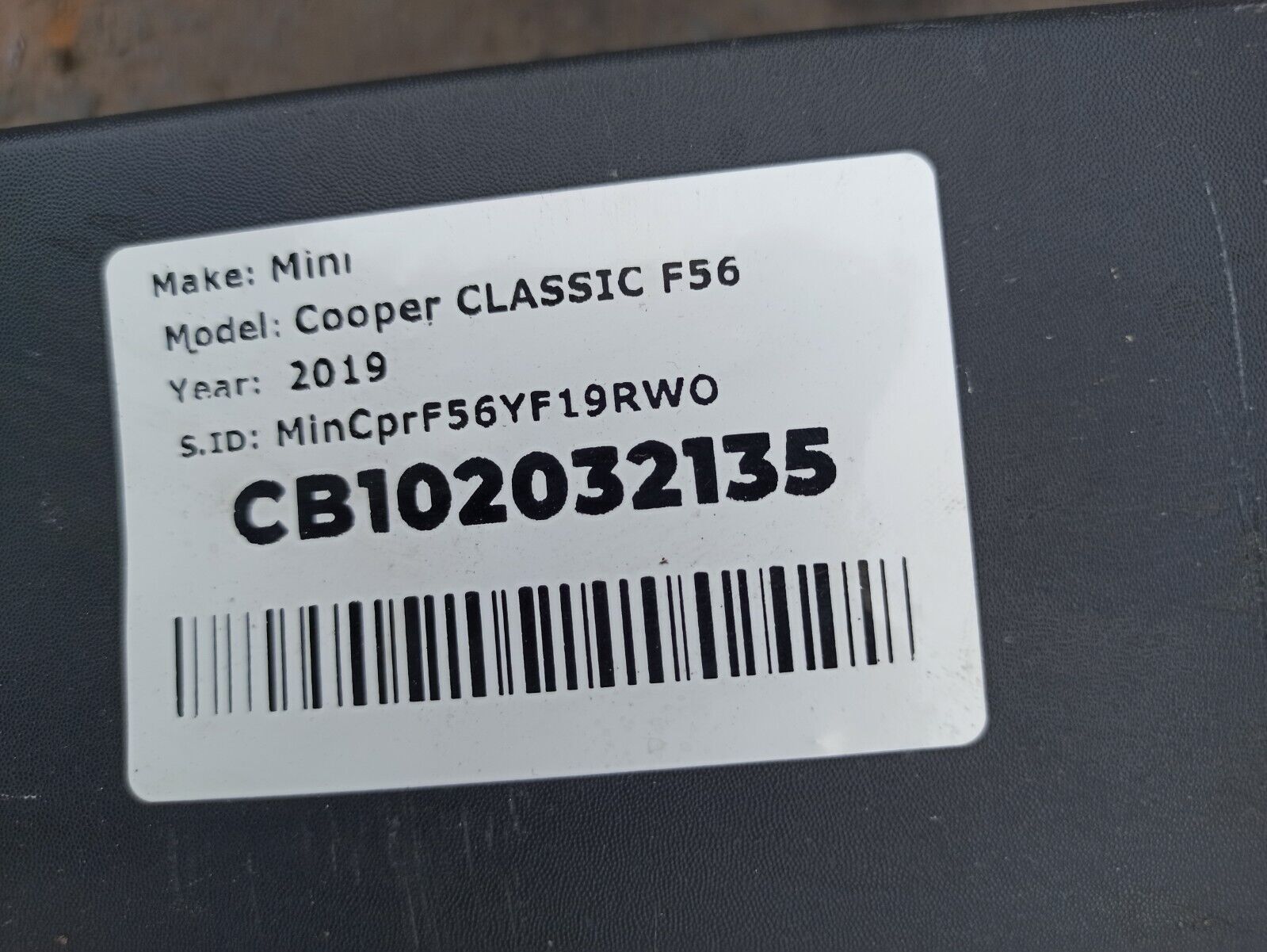 Mini Cooper F56 2019-2023 Side Skirt Sill Left Side 7300817
