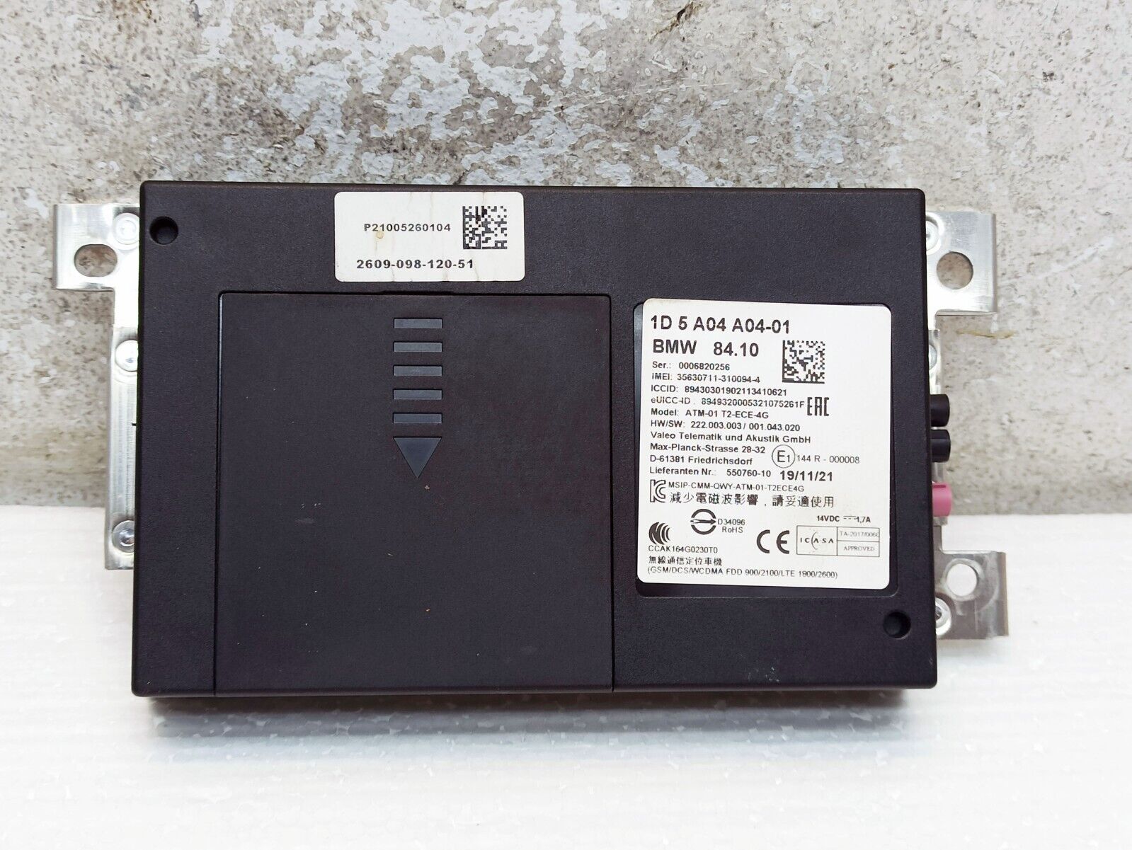 Mini Cooper F56 Electric 2019-2024 Telematics Control Unit ECU Module ...