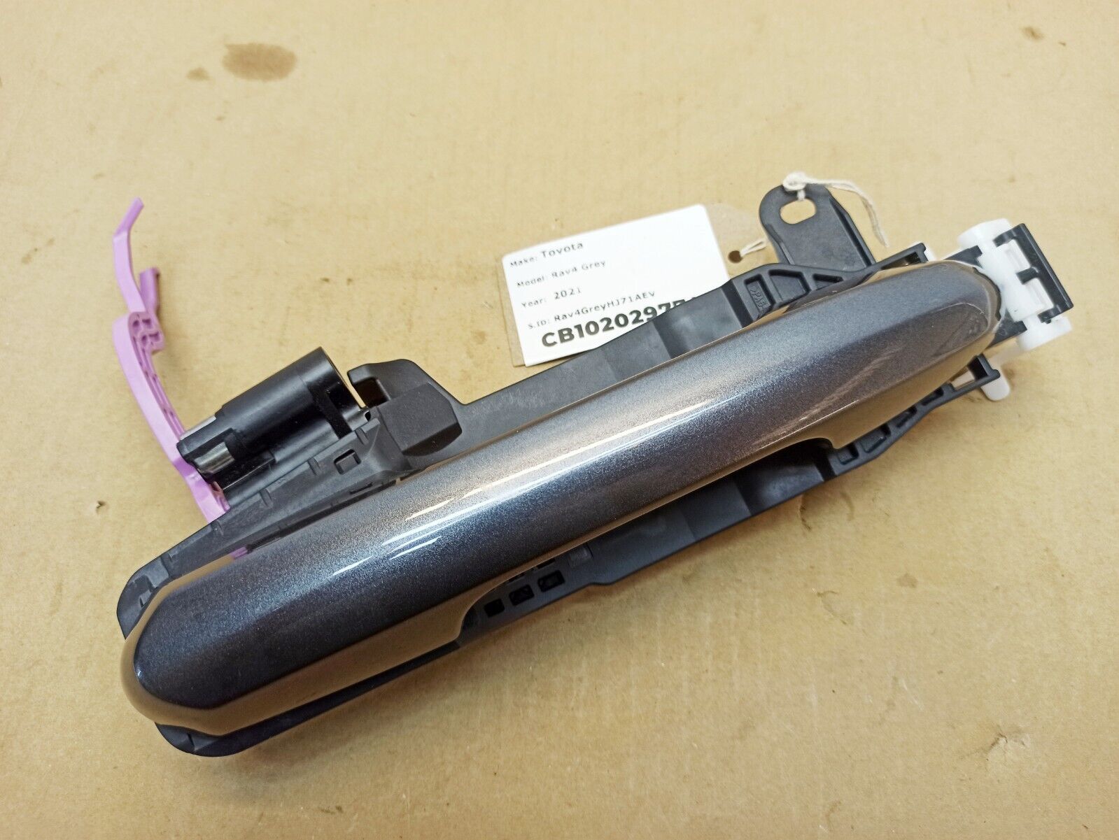 Toyota Rav4 Hybrid MK5 2019-2024 Exterior Outer Door Handle In 1G3 Grey ...