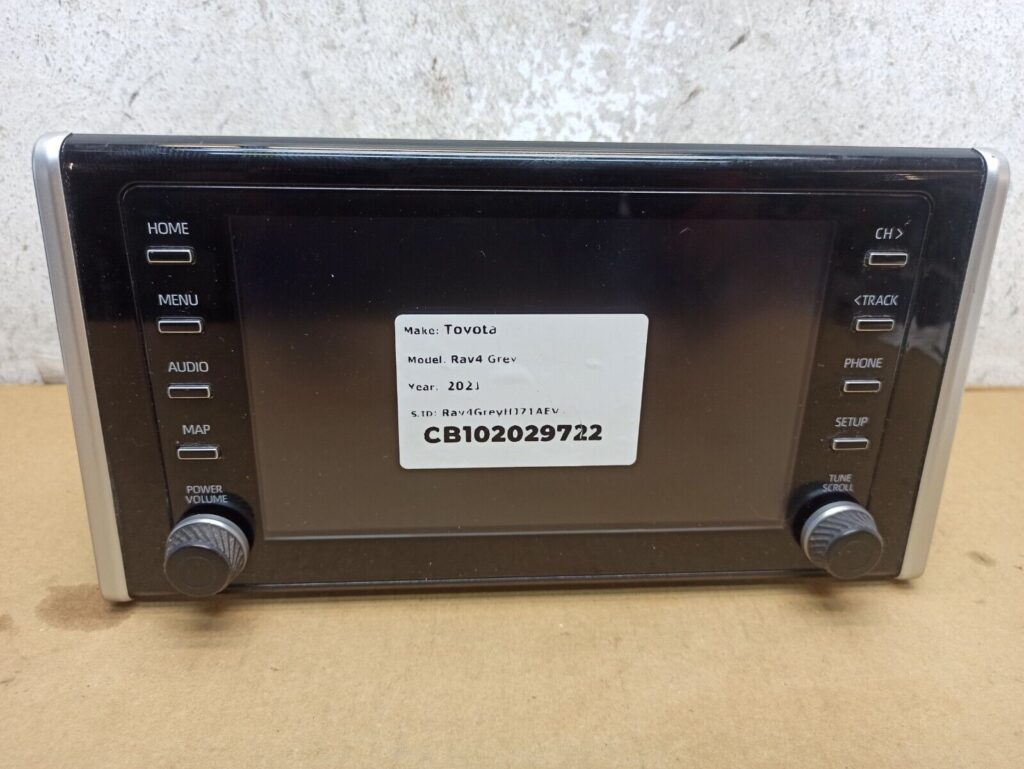 Toyota Rav4 Hybrid MK5 2019-2024 Multifunction Sat Nav Display Screen ...