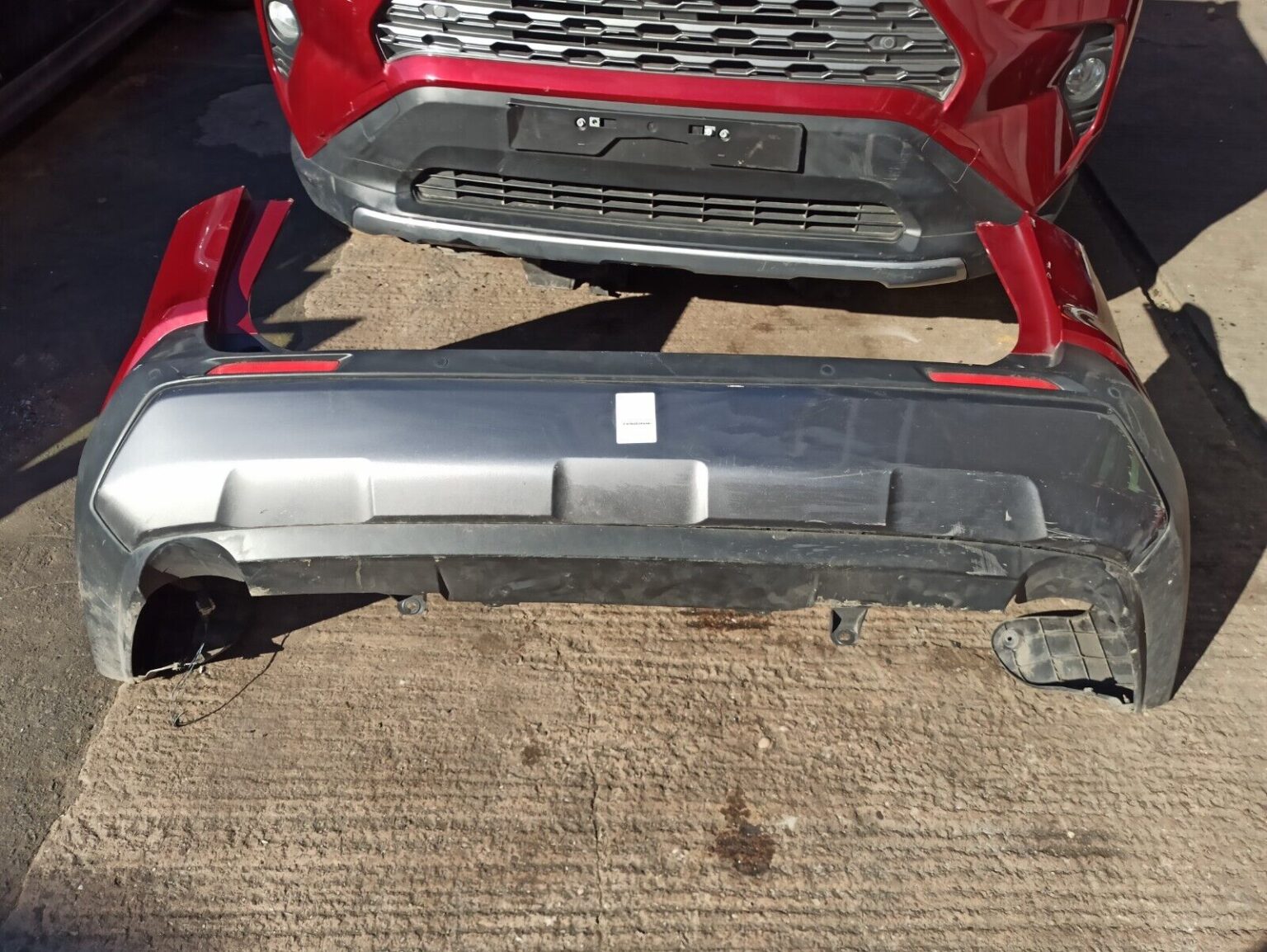 Toyota Rav4 MK5 2019-2023 Rear Bumper – Cars & Bits